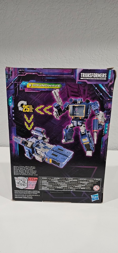 Transformers Legacy Soundwave Voyager Class Hasbro BRAND NEW FACTORY ...