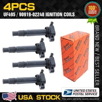 4X Ignition Coil For Genuine OEM UF495 Toyota Tacoma Tundra 4Runner ...