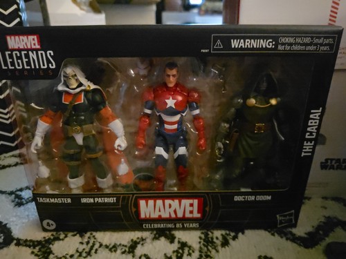 Marvel Legends 85th Cabal Taskmaster Iron Patriot Dr. Doom Hasbro ...