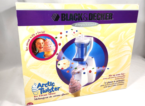 NEW in box - Black & Decker Progressions ARCTIC TWISTER Ice Cream Mixer ...