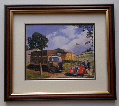 TRANSPORT PRINT FRAMED BY MALCOLM ROOT | eBay