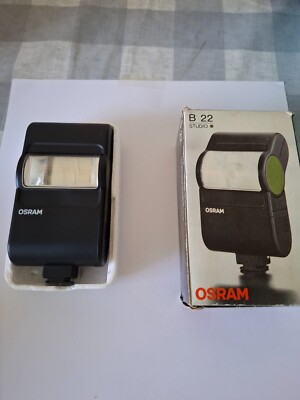 Osram B22 Studio Blitz Blitzgerät X-Kontakt schwenkbar für Kamera ...