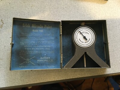 Vintage Erick Miracle Point model 900,Erick Miracle Point protractor ...
