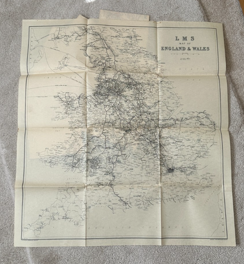 Railway Map/Manual: London Midland Scottish Railway Station list & Maps ...