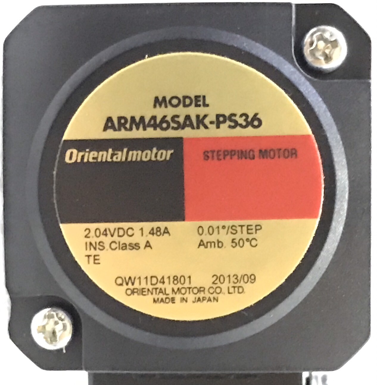 Oriental Motor ARM46SAK-PS36 Stepping Motor built-in Gear Head for ...