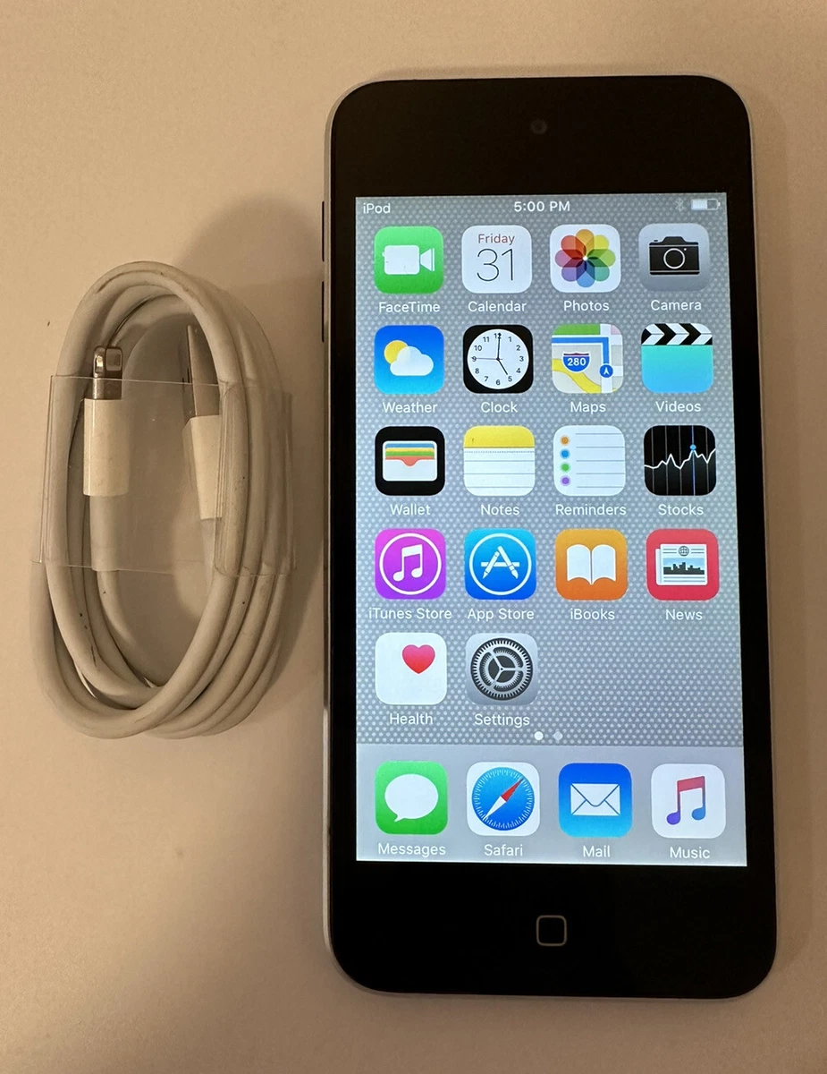 Ipod 5 Silver And Black