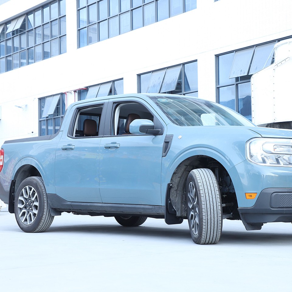 4PCS For Ford Maverick 23-24 Front Rear Molded Mud Flaps Splash Guards ...