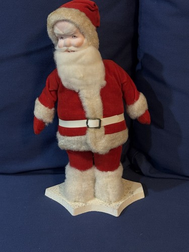 Vintage Harold Gale Style Santa Claus Christmas 11” Wood Platform ...