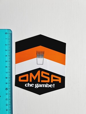 Adhesive Omsa That Gabe Girls Ladies Sticker Autocollant Vintage 80s ...