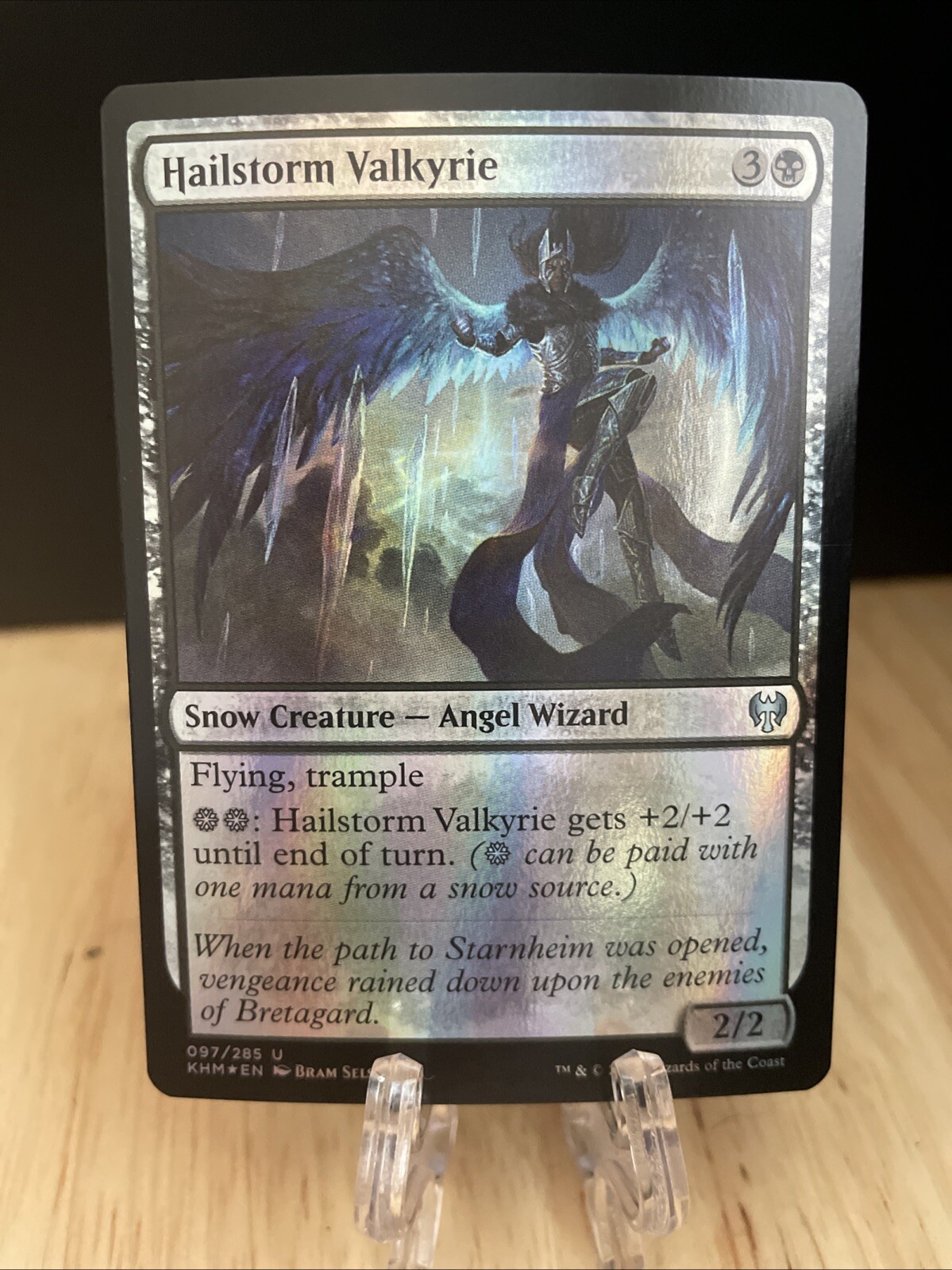 MTG Hailstorm Valkyrie Kaldheim FOIL #097/285 Uncommon KHM NM/M | eBay