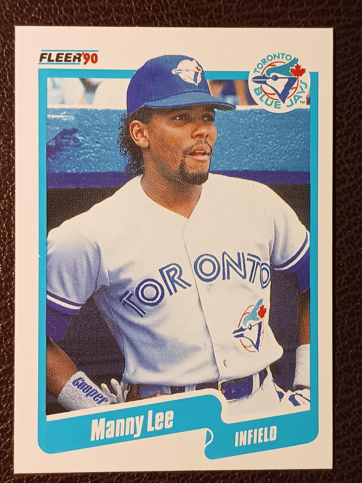 MANNY LEE BLUE JAYS 1990 FLEER BASEBALL CARD #86 | eBay