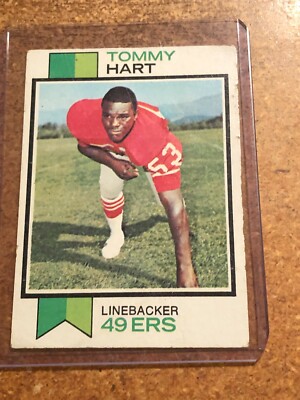 1973 Topps Football # 291 Tommy Hart | eBay