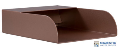 MOSEGI 6” RECTANGULAR WATER FOUNTAIN SPOUT/SCUPPER - COPPER STYLE | eBay