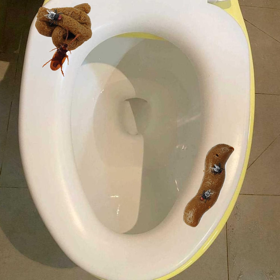 47PCS Fake Poo Kit Realistic Fake Turd Prank Floating Poo, Fake Dog ...