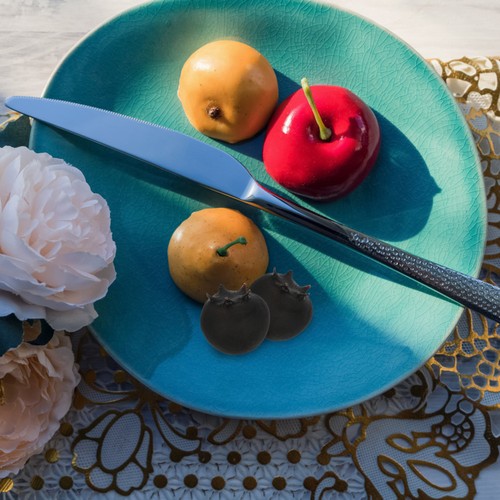 Pack of 50pcs Simulation Blueberry Fruit Model Artificial Blue Berry ...