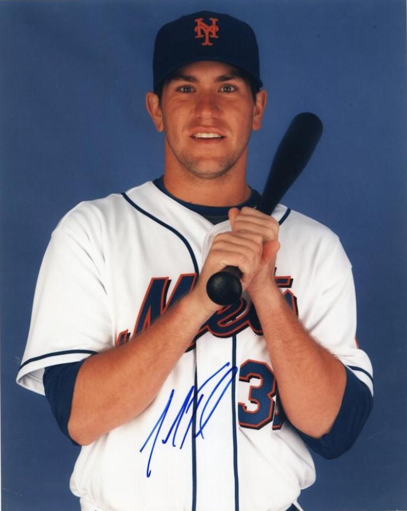 JOSH THOLE NEW YORK METS POSED SIGNED AUTOGRAPHED 8X10 PHOTO W/COA | eBay