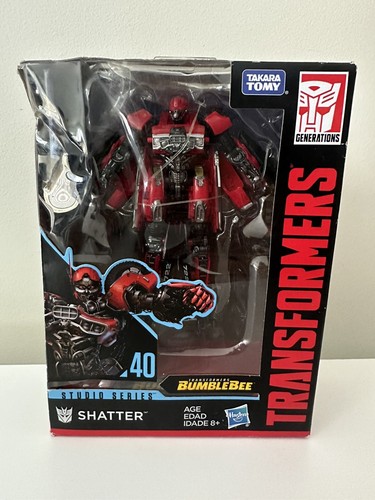 Transformers Studio Series 40 Shatter Bumblebee Movie Deluxe Figure New ...