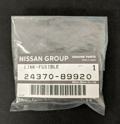 GENUINE OEM Nissan Infiniti 75 AMP Connector Fusible Link - Gray (24370 ...
