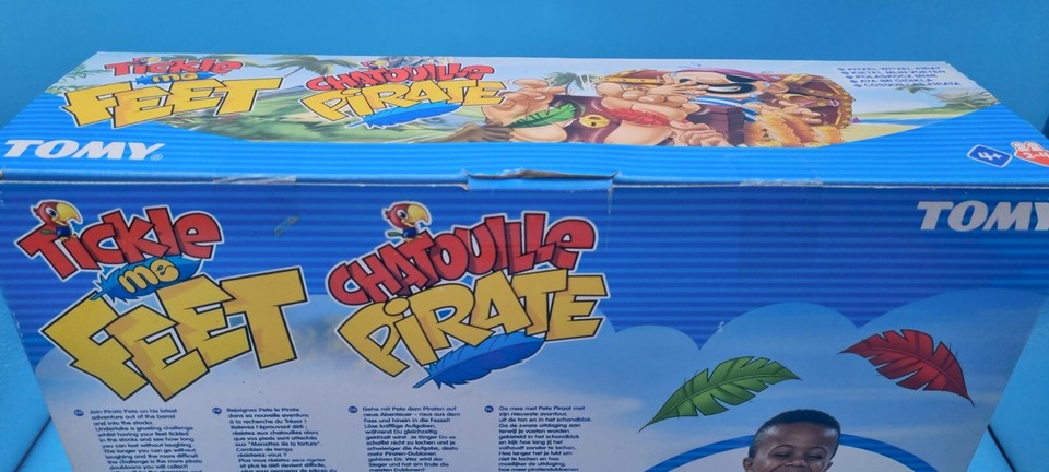 Tickle Me Feet Pirate Game By Tomy | eBay