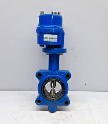 Johnson Valves KE005-8G Butterfly Valve DN-65 100-220V Rated Current 0. ...