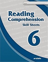 Read and Comprehend 6 Skill Sheets - Abeka 6th Grade 6 Reading ...