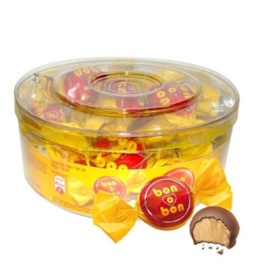 Bon o Bon Chocolate Arcor Bonbons with peanut cream Filling and Wafer ...