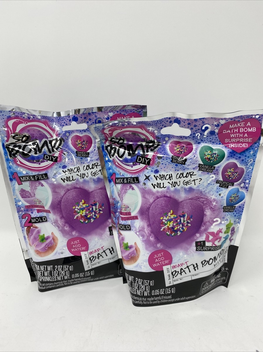 Diy Heart Bath Fizzies