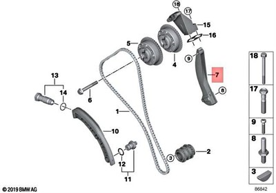 Genuine BMW E65 E66 E67 RR1 RR1N RR2 RR2N RR3 RR3N Guide rail OEM ...
