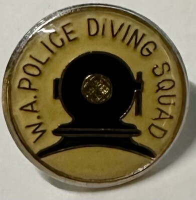 WEST AUSTRALIA DIVING SQUAD ~ Police Law Enforcement Lapel Hat Pin [Q ...