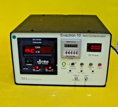 XEI SCIENTIFIC EVACTRON 10 ANTI-CONTAMINATOR RF PLASMA CLEAN SOLD AS-IS | eBay