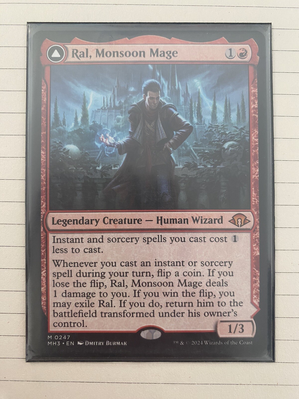 MtG Ral, Monsoon Mage (MH3-0247) Mythic Rare English MINT | eBay.de