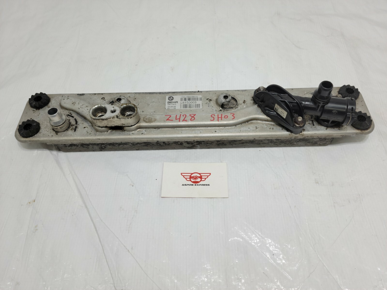 2007-2013 BMW X5 Transmission Oil Cooler Heat Exchanger Oil Fluid OEM ...