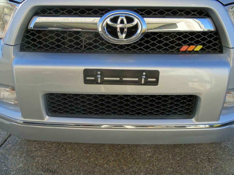 Front License Plate Tag Holder Mount Adapter Bumper Kit Bracket for ...