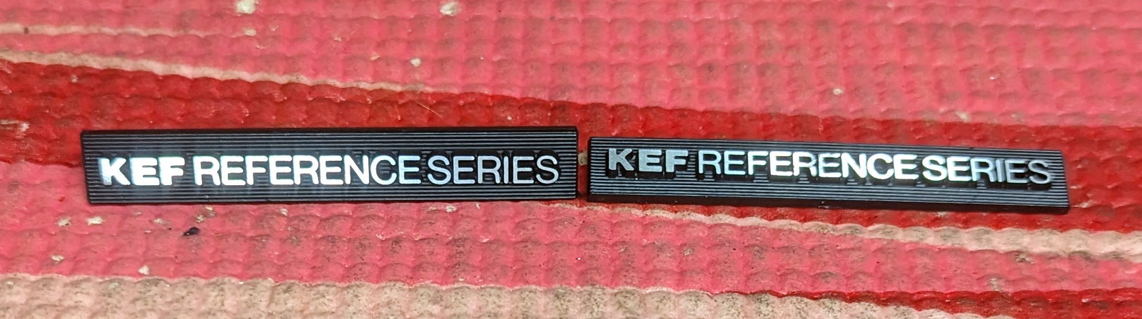 2 original KEF 103/3 Reference Series speaker logos / badges. | eBay