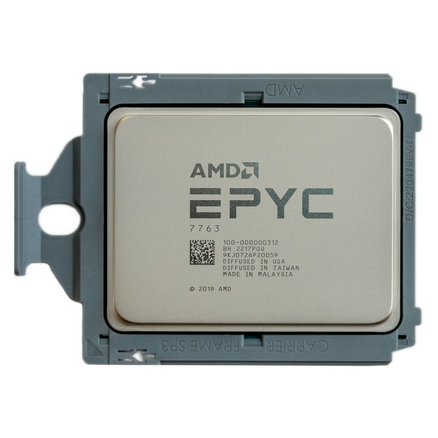 AMD EPYC 7763 Server Processor (3.5 GHz, 64 Cores, Socket SP3) OPN PIB ...