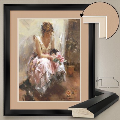 32W"x40H": UNA ROSA (ROSE) by LAURA NYDIA LOZANO - DOUBLE MATTE, GLASS ...