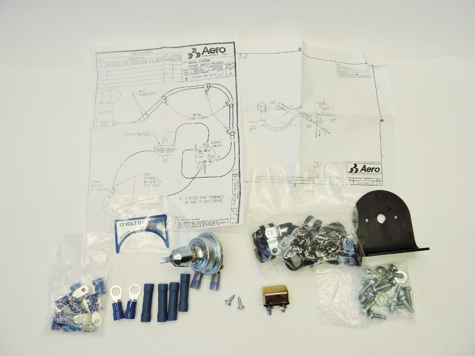 Aero Easy Cover 400 500 Dump Bed Tarp Rotary Switch Kit 03119-962-531 ...