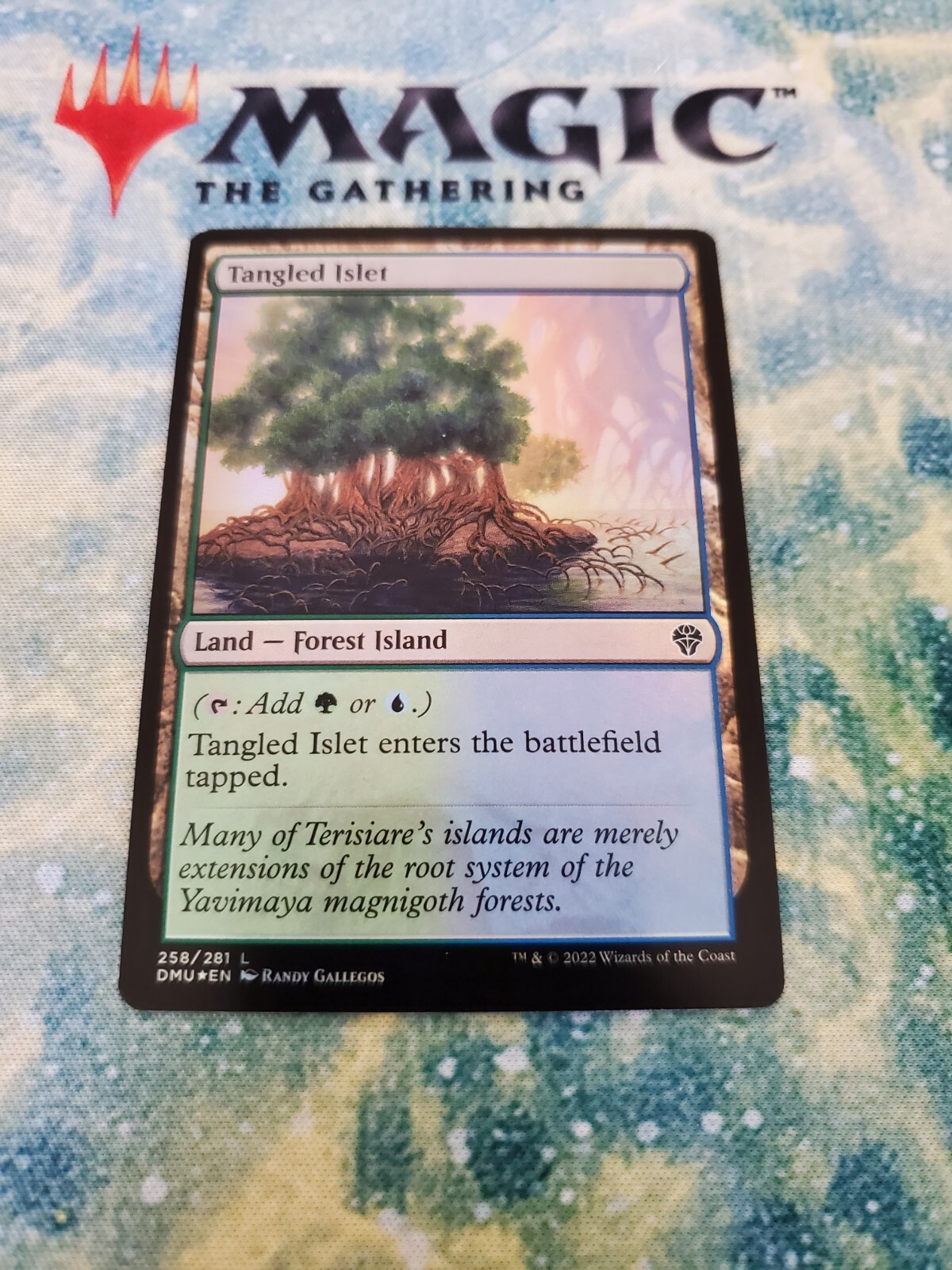Mtg. 2x Tangled Islet. FOIL. Dominaria United. Pack Fresh | eBay