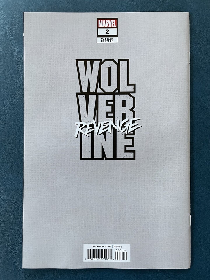 Wolverine Revenge #2 1:100 Rose Besch Virgin Variant Marvel NM | eBay