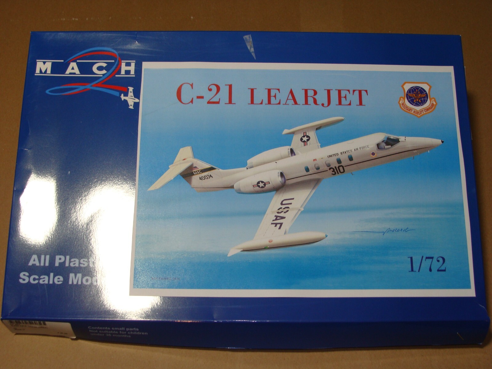New! Mach2 GP.057 USAF Gates C21A Learjet - 1:72 scale model kit | eBay