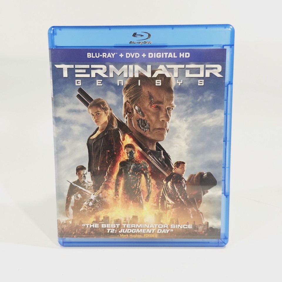 Terminator Genisys [Blu-ray + Digital HD] Slipcover Arnold ...