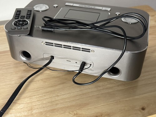 Philips Docking System DC 2908 Silver With Remote. Am/fm Alarm Clock ...