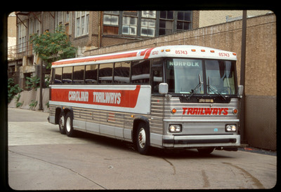 Carolina Trailways original bus slide # 85743 taken 2000 | eBay