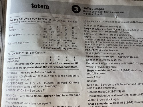 Vintage Patons Knitting Pattern Book 686 Proudly Australian in Totem | eBay