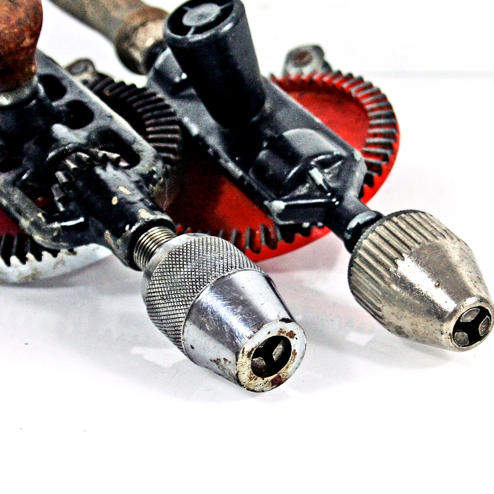 ROLSON & ZENTEN VINTAGE STANLEY TYPE HAND DRILLS USED WORKING CONDITION ...