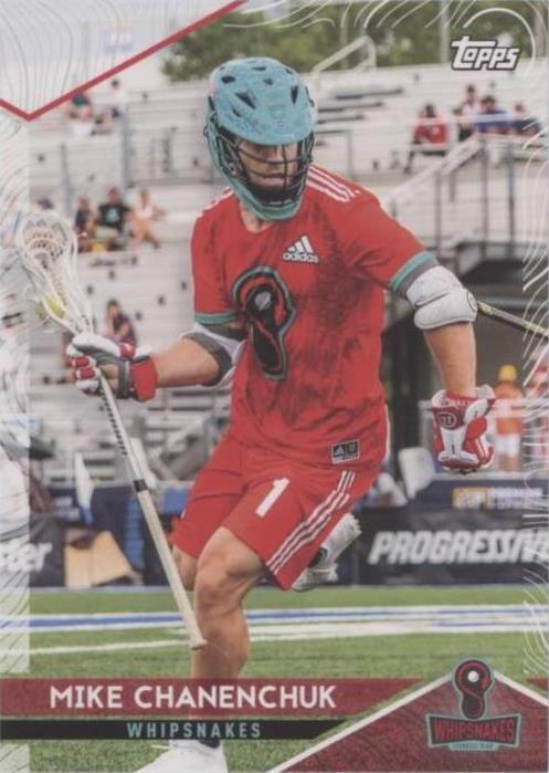 2022 Topps Premier Lacrosse League - Mike Chanenchuk #68 (RC) for sale ...