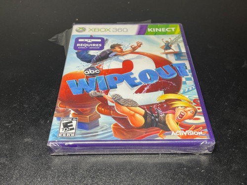 ABC Wipeout 2 Kinect Xbox 360 Activision New 🔥Fast Shipping🔥Factory ...