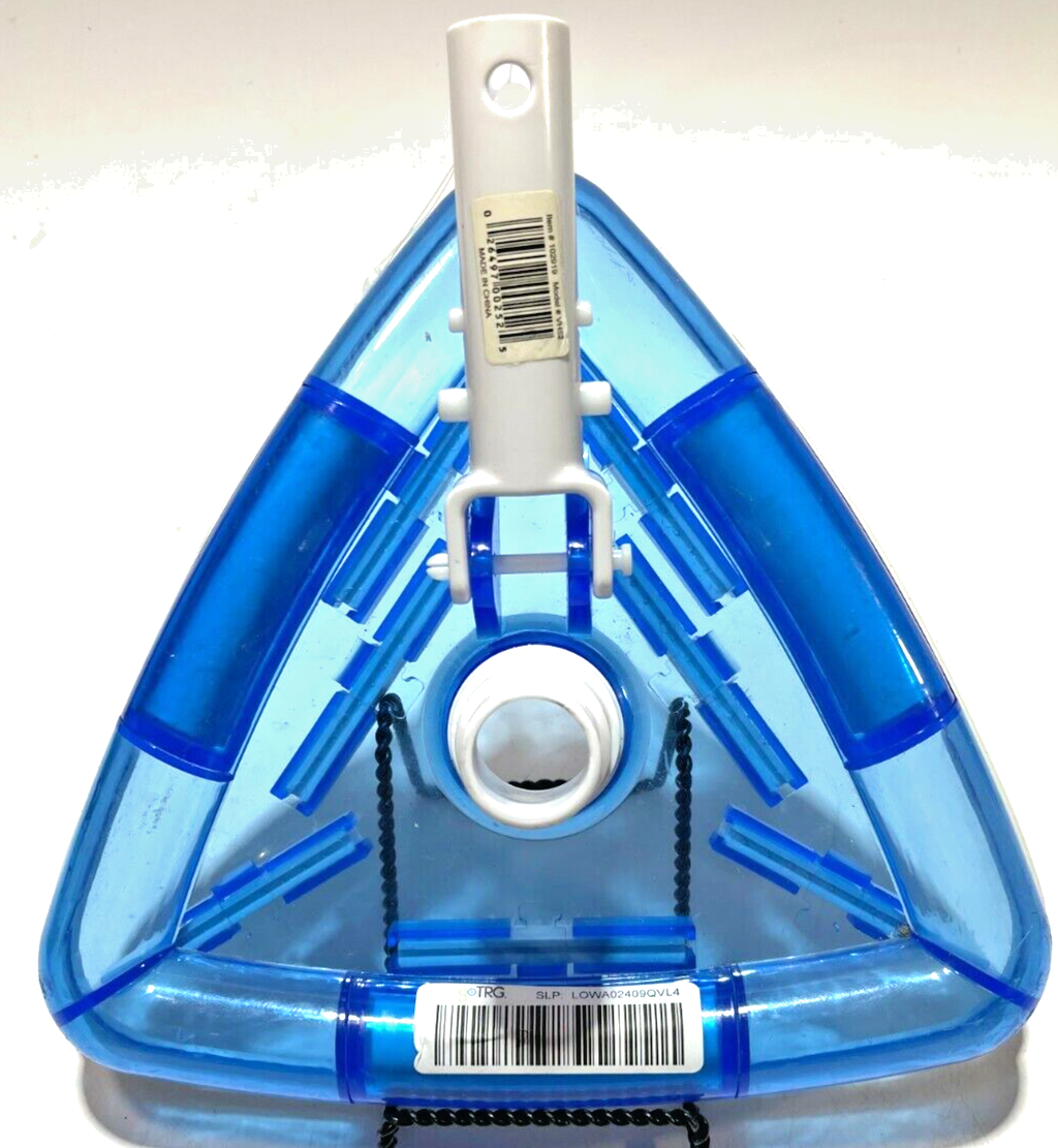 * Aqua EZ Clear Triangular Vacuum Head Weighted Pool Accessory With Brushes VH52 for sale online ...
