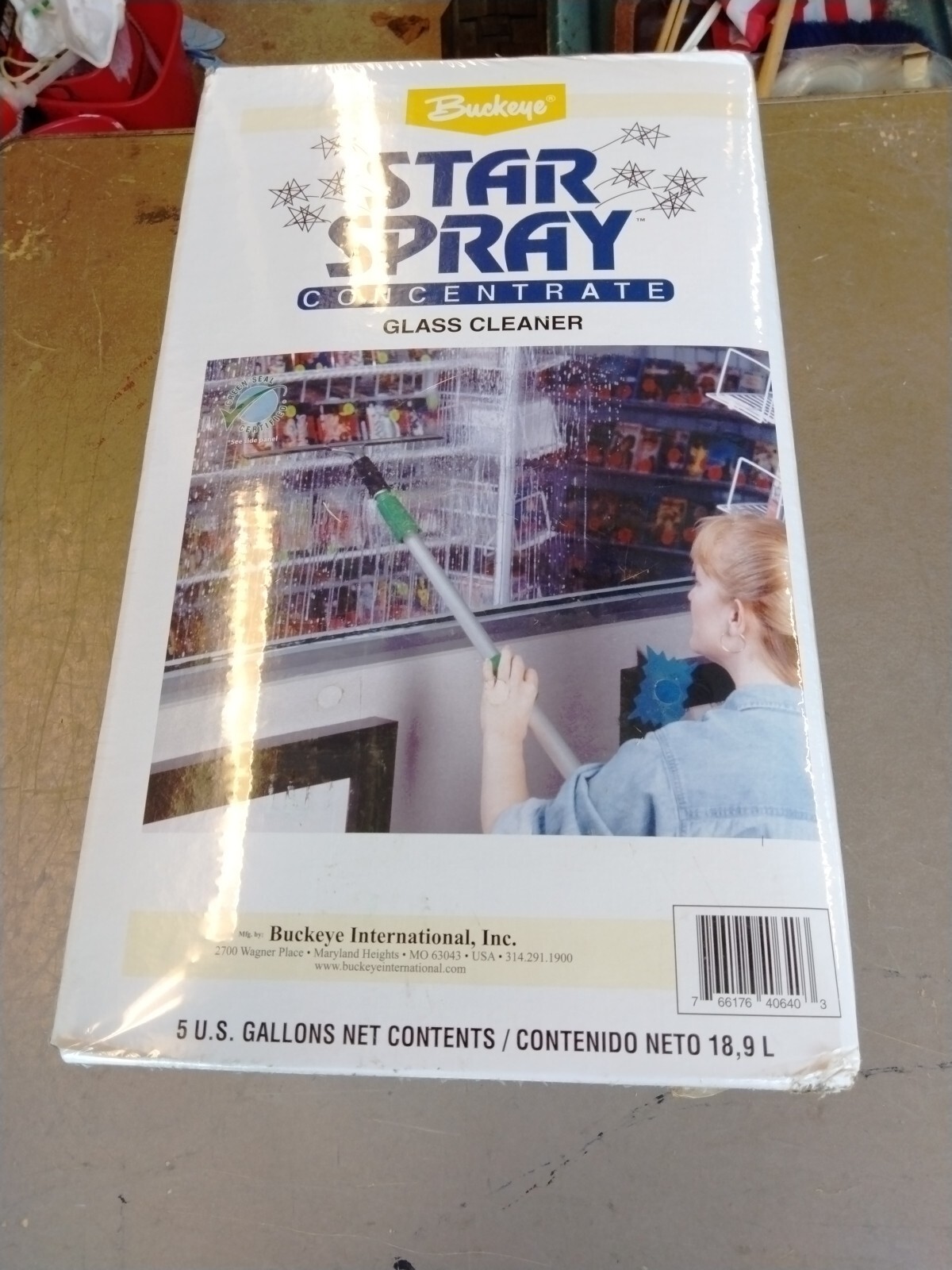 Concentrate Glass Cleaner, Buckeye Star Spray | eBay