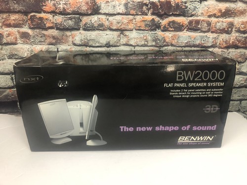 Benwin BW2000 Flat Panel Speaker System NXT Technology 6W (RMS) | eBay